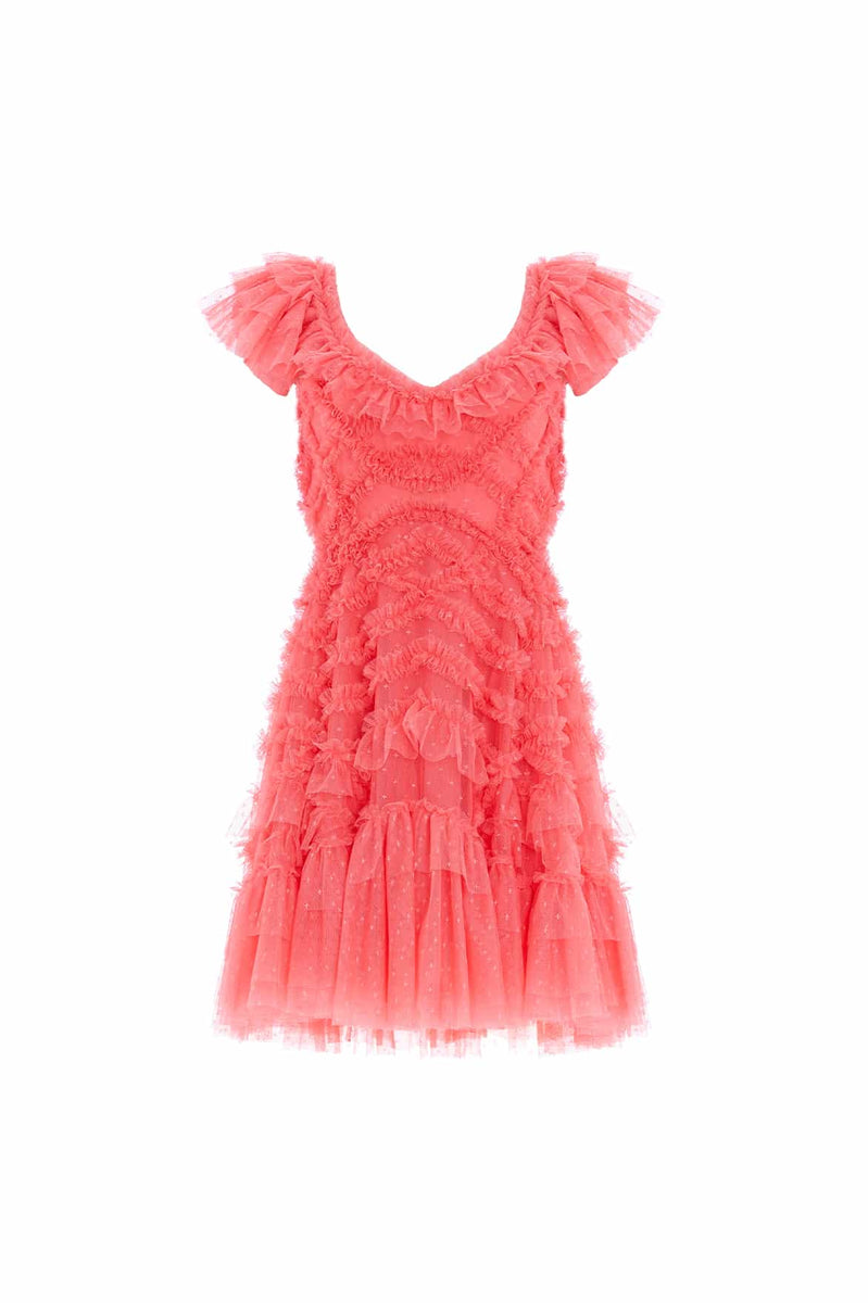 Lola Backless Micro Mini Dress – Pink | Needle & Thread